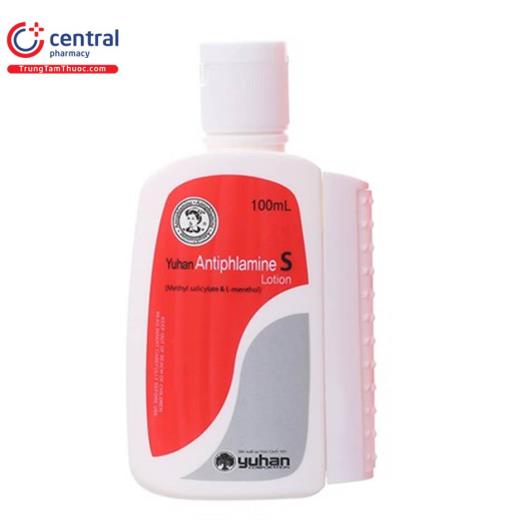 Dầu nóng Yuhan Antiphlamine S Lotion 100ml: giảm đau hiệu quả nhanh.