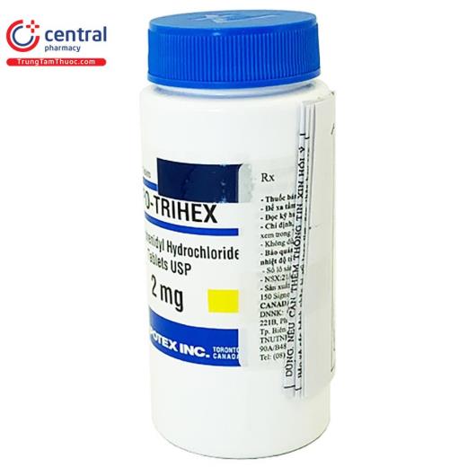 Thuốc Apo-Trihex 2mg - Thuốc kiểm soát các rối loạn ngoại tháp