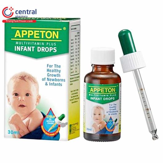 Thuốc Appeton Multivitamin Plus Infant Drops bổ sung vitamin cho bé