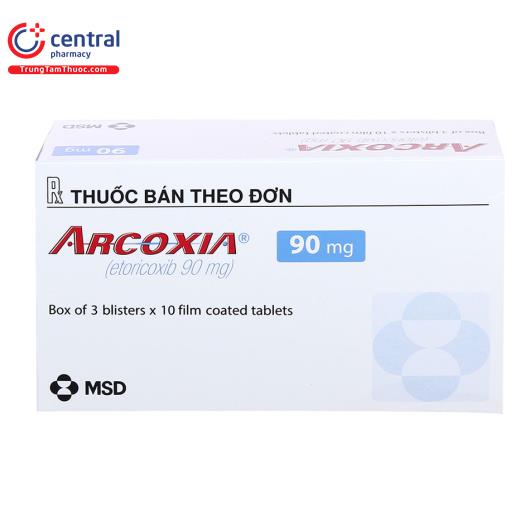 Thuốc Arcoxia 90mg MSD - Giải pháp số một điều trị đau do viêm khớp