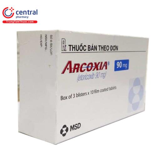 Thuốc Arcoxia 90mg MSD - Giải pháp số một điều trị đau do viêm khớp