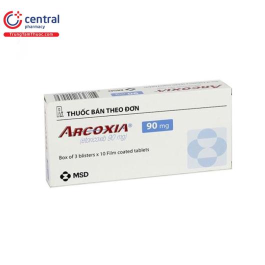 Thuốc Arcoxia 90mg MSD - Giải pháp số một điều trị đau do viêm khớp