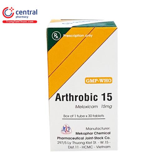 [CHÍNH HÃNG] Thuốc Arthrobic 15 Mekophar giảm đau xương khớp