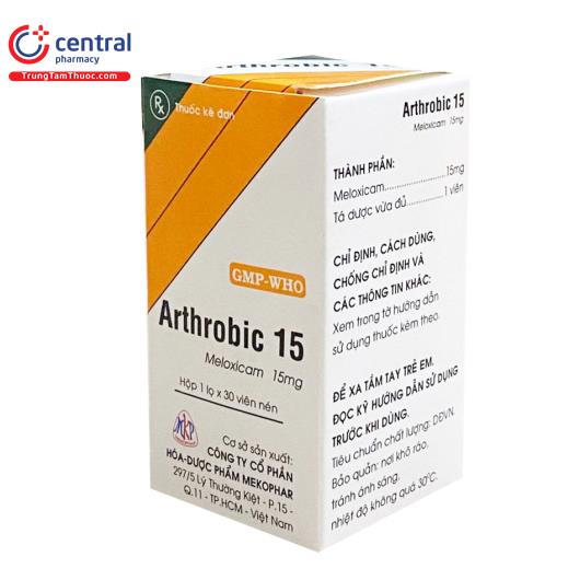 [CHÍNH HÃNG] Thuốc Arthrobic 15 Mekophar giảm đau xương khớp