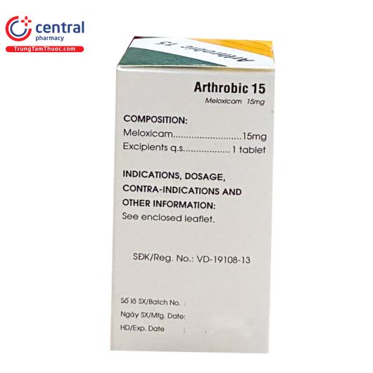 [CHÍNH HÃNG] Thuốc Arthrobic 15 Mekophar giảm đau xương khớp