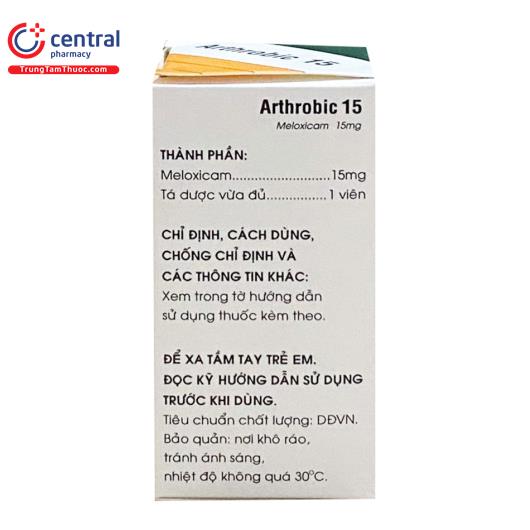 [CHÍNH HÃNG] Thuốc Arthrobic 15 Mekophar giảm đau xương khớp