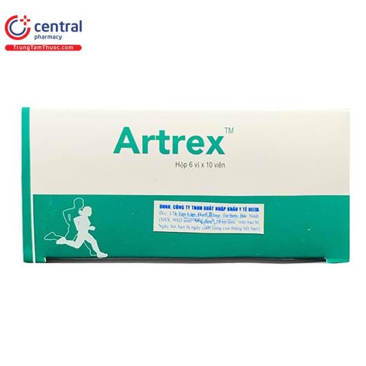 Thuốc Artrex - Thuốc trị viêm đau xương khớp từ thảo dược