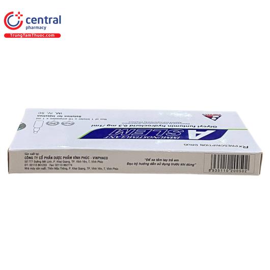[CHÍNH HÃNG] Thuốc Aslem 0,3mg/ml - Giải pháp điều trị ung thư