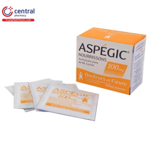 [CHÍNH HÃNG] Thuốc Aspegic 100mg - Ngăn ngừa hình thành cục máu đông