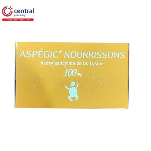 [CHÍNH HÃNG] Thuốc Aspegic 100mg - Ngăn ngừa hình thành cục máu đông