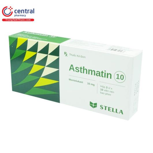 Thuốc Asthmatin 10 - thuốc điều trị hen suyễn, viêm mũi dị ứng