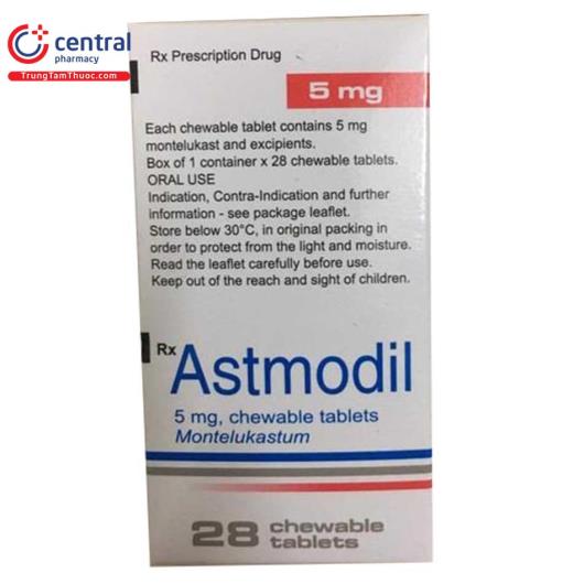 Thuốc Astmodil 5mg - Thuốc điều trị và dự phòng hen phế quản