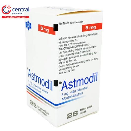 Thuốc Astmodil 5mg - Thuốc điều trị và dự phòng hen phế quản