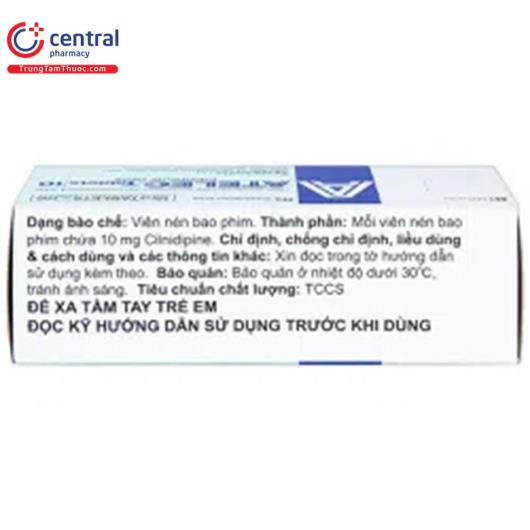 [CHÍNH HÃNG] Thuốc Atelec 10mg - bạn đồng hành của người cao huyết áp