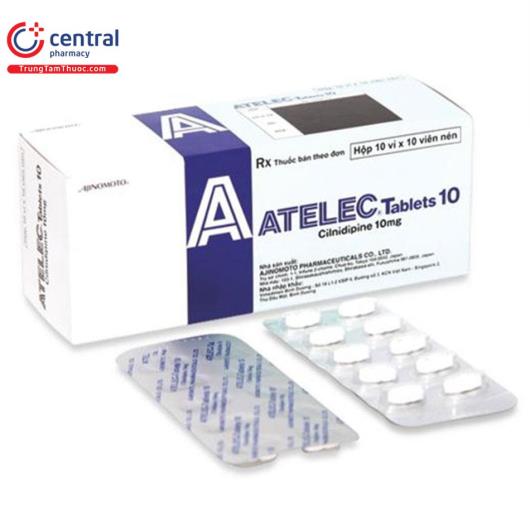 [CHÍNH HÃNG] Thuốc Atelec 10mg - bạn đồng hành của người cao huyết áp