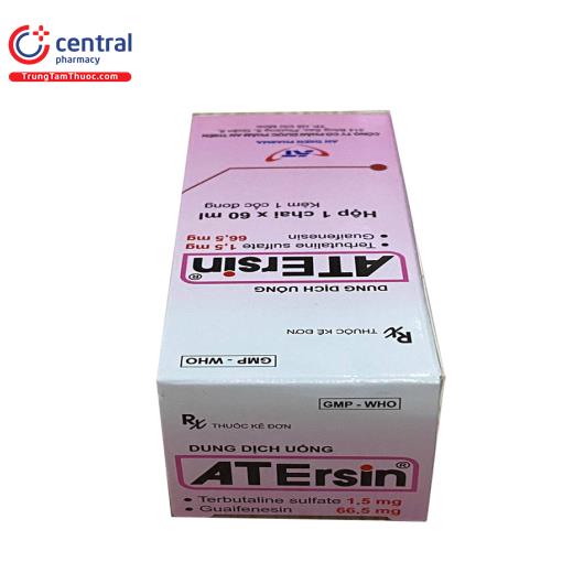 [CHÍNH HÃNG] Thuốc Atersin (Chai 60ml) - Điều trị dứt điểm ho