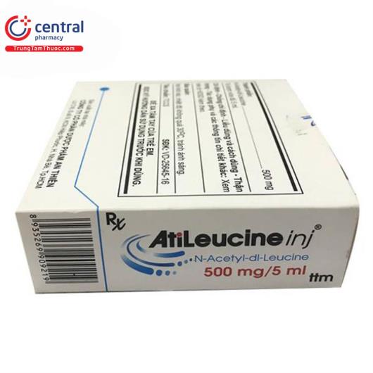 Thuốc AtiLeucine Inj 500mg/5ml - Thuốc điều trị chóng mặt