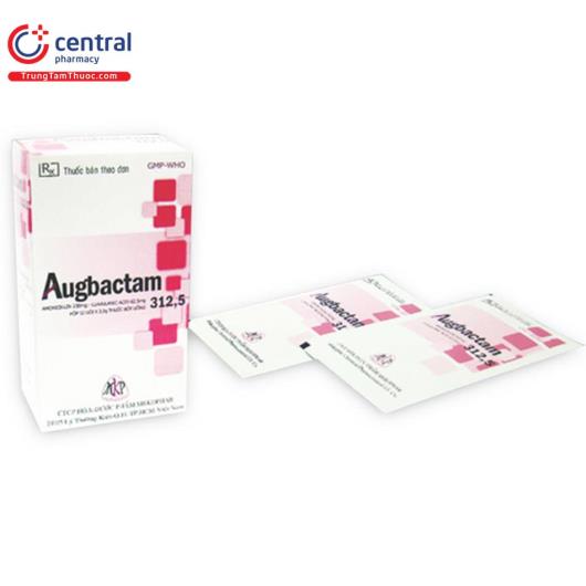 Thuốc Augbactam 312.5mg điều trị nhiễm khuẩn: cách dùng, lưu ý