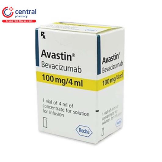 Thuốc Avastin 100mg/4ml điều trị ung thư đại trực tràng di căn