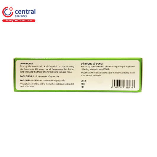 [CHÍNH HÃNG] Thuốc Avisure Folimom tăng khả năng thụ thai