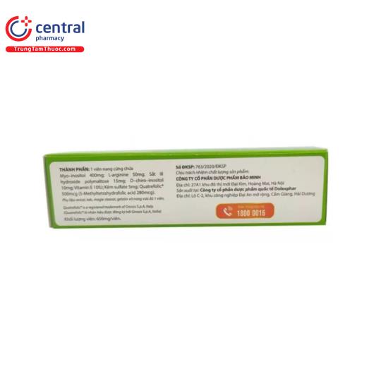 [CHÍNH HÃNG] Thuốc Avisure Folimom tăng khả năng thụ thai