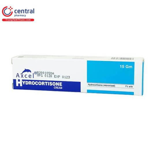 Thuốc Axcel Hydrocortisone Cream 15g - Không còn nỗi lo viêm da