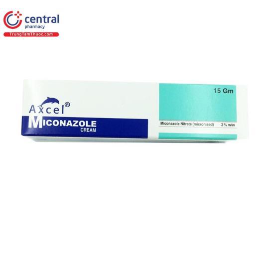 Thuốc Axcel Miconazole Cream trị nấm hiệu quả: chỉ định, cách dùng