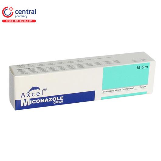 Thuốc Axcel Miconazole Cream trị nấm hiệu quả: chỉ định, cách dùng