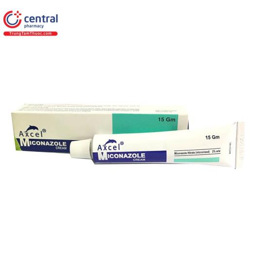 Thuốc Axcel Miconazole Cream trị nấm hiệu quả: chỉ định, cách dùng