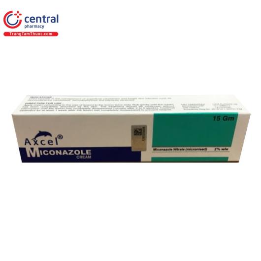 Thuốc Axcel Miconazole Cream trị nấm hiệu quả: chỉ định, cách dùng
