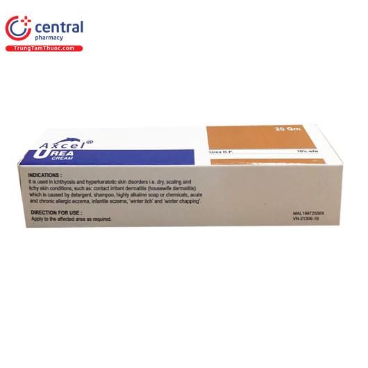 [CHÍNH HÃNG] Thuốc Axcel Urea Cream - Hiệu quả trong điều trị viêm da