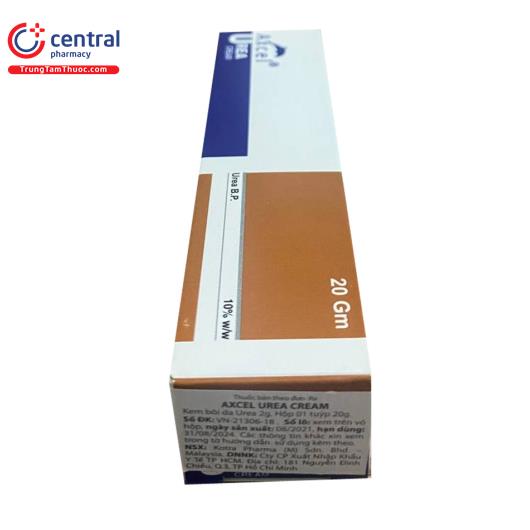 [CHÍNH HÃNG] Thuốc Axcel Urea Cream - Hiệu quả trong điều trị viêm da