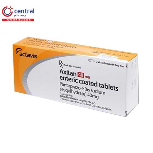 [CHÍNH HÃNG] Thuốc Axitan 40mg điều trị viêm loét đường tiêu hóa