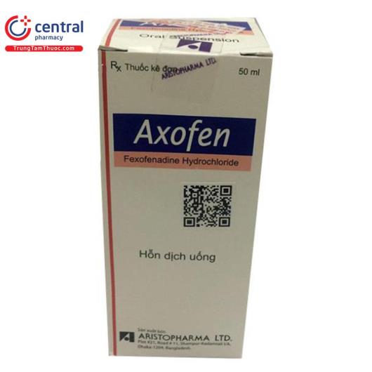 Thuốc Axofen điều trị viêm mũi dị ứng và nổi mề đay