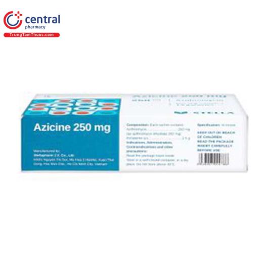 [CHÍNH HÃNG] Thuốc Azicine 250mg (gói) điều trị nhiễm khuẩn tức thì