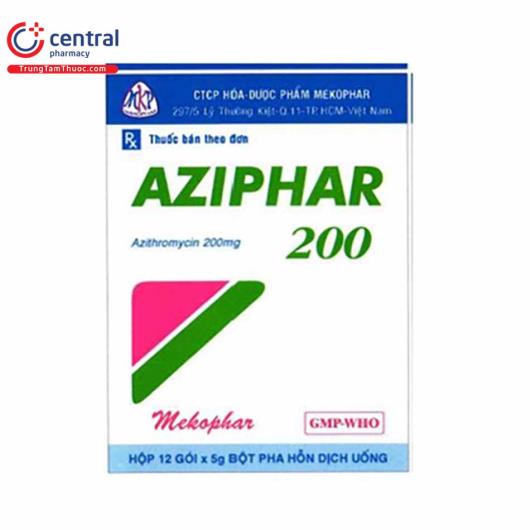 [CHÍNH HÃNG] Thuốc Aziphar 200 - Điều trị nhiễm trùng hiệu quả