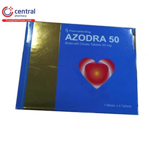 Thuốc Azodra 50 điều trị rối loạn cương dương hiệu quả