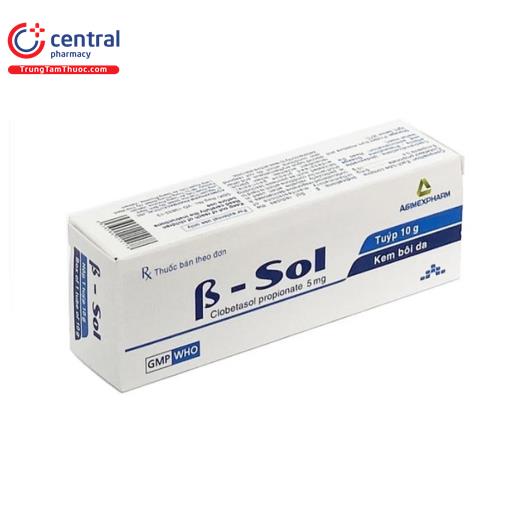 Thuốc bôi da B-Sol - điều trị bệnh vẩy nến, lupus ban đỏ