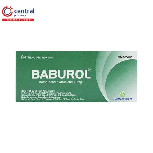 [CHÍNH HÃNG] Thuốc Baburol - Giải pháp cho bệnh nhân hen phế quản