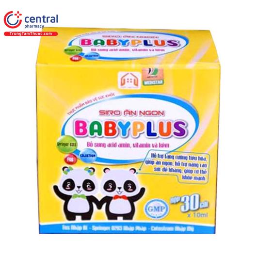 [CHÍNH HÃNG] Siro Baby Plus kích thích ăn ngon và tăng sức đề kháng
