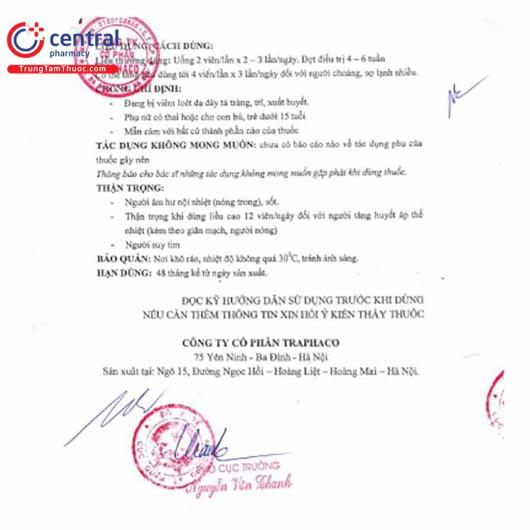 [CHÍNH HÃNG] Thuốc Bát Vị Quế Phụ - Thuốc trị hội chứng dương hư