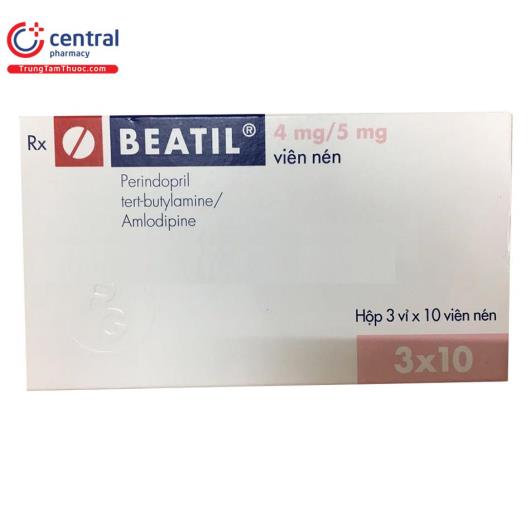 Thuốc Beatil 4mg/5mg: công dụng, liều dùng, lưu ý khi sử dụng