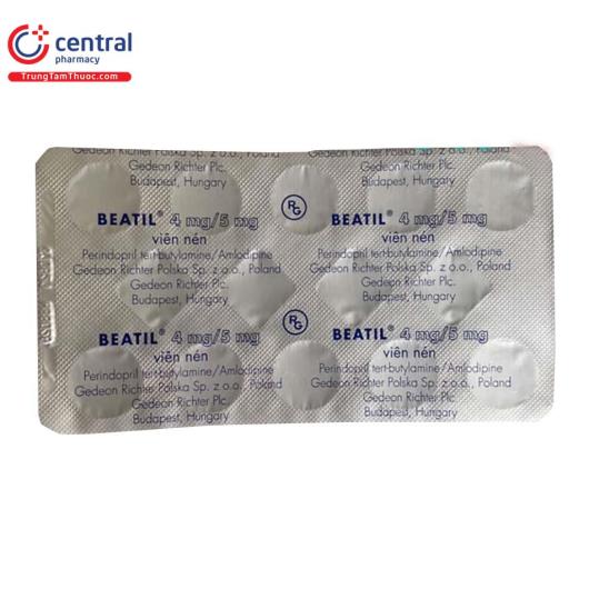 Thuốc Beatil 4mg/5mg: công dụng, liều dùng, lưu ý khi sử dụng