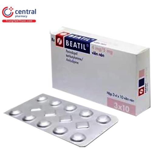 Thuốc Beatil 4mg/5mg: công dụng, liều dùng, lưu ý khi sử dụng