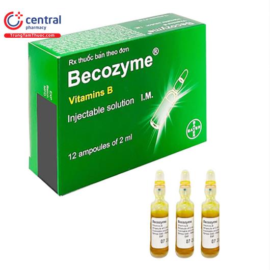 [CHÍNH HÃNG] Thuốc Becozyme Vitamins B Bayer - bổ sung vitamin nhóm B
