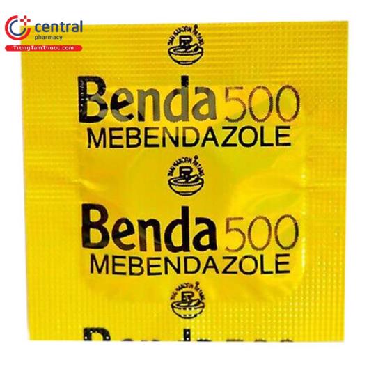 Thuốc Benda 500- Thuốc điều trị nhiễm một hay nhiều loại giun.