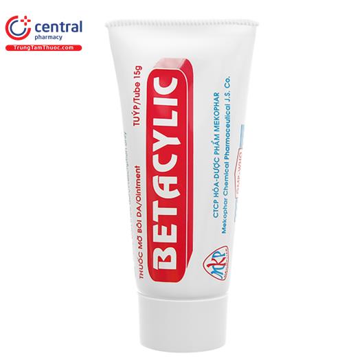 Thuốc Betacylic - Thuốc trị chàm, vảy nến, viêm da dị ứng