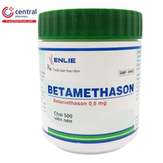 [CHÍNH HÃNG] Thuốc Betamethason 0,5mg Becamex chống viêm nhanh chóng