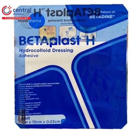 Miếng dán vô trùng BETAplast H trị bỏng da, loét da hiệu quả