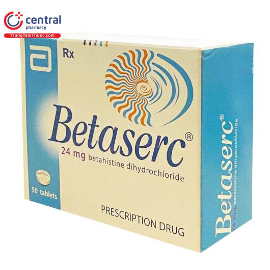 Thuốc Betaserc 24mg - Thuốc điều trị rối loạn tiền đình